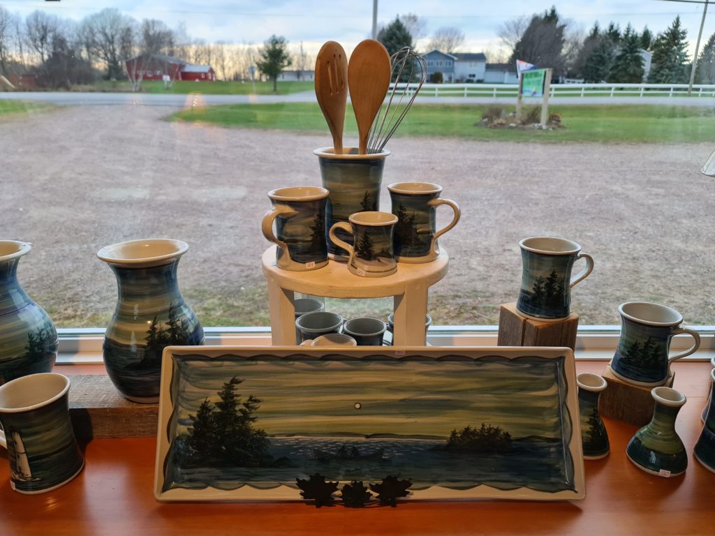 Kelly Curry’s Studios featuring St. Lawrence Pottery and Born on a Buoy ...